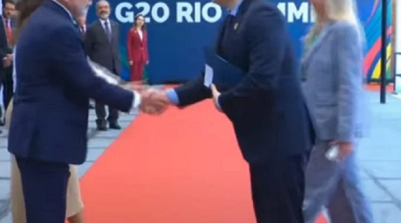 NARNIA LA SECUELA : Frío saludo entre Lula Da Silva y Javier Milei en el G20.- Revista Líder ...